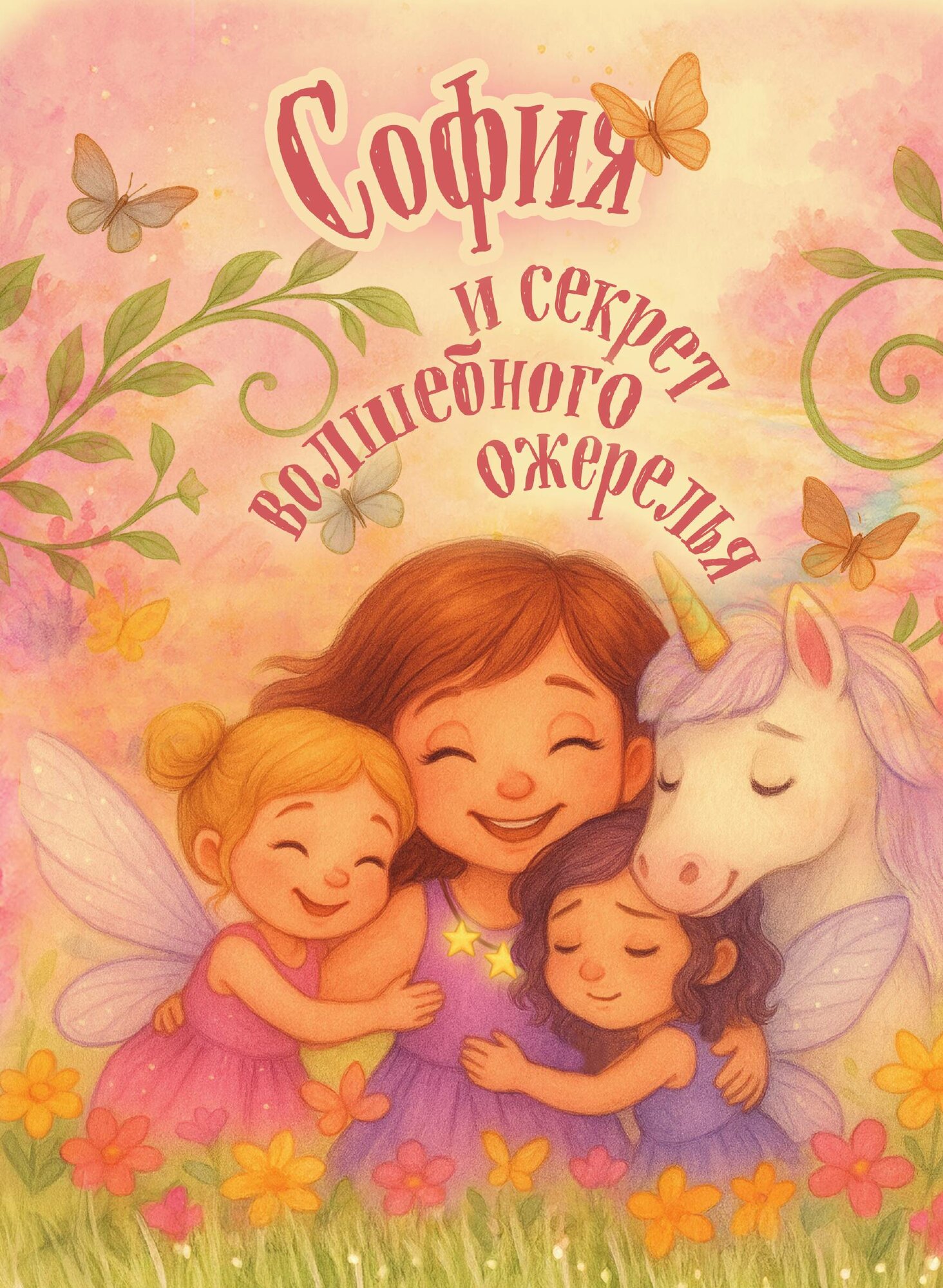 София и секрет волшебного ожерелья. Именная книга для девочек с заданиями