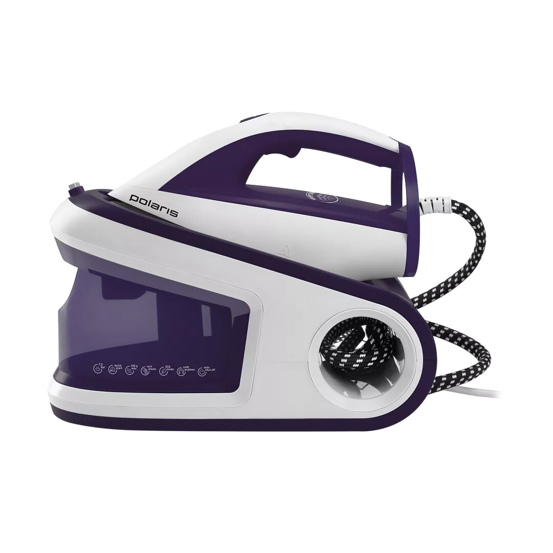 Парогенератор Polaris "PSS 8040K", вертикальное отпаривание, подошва PRO 5 Ceramic