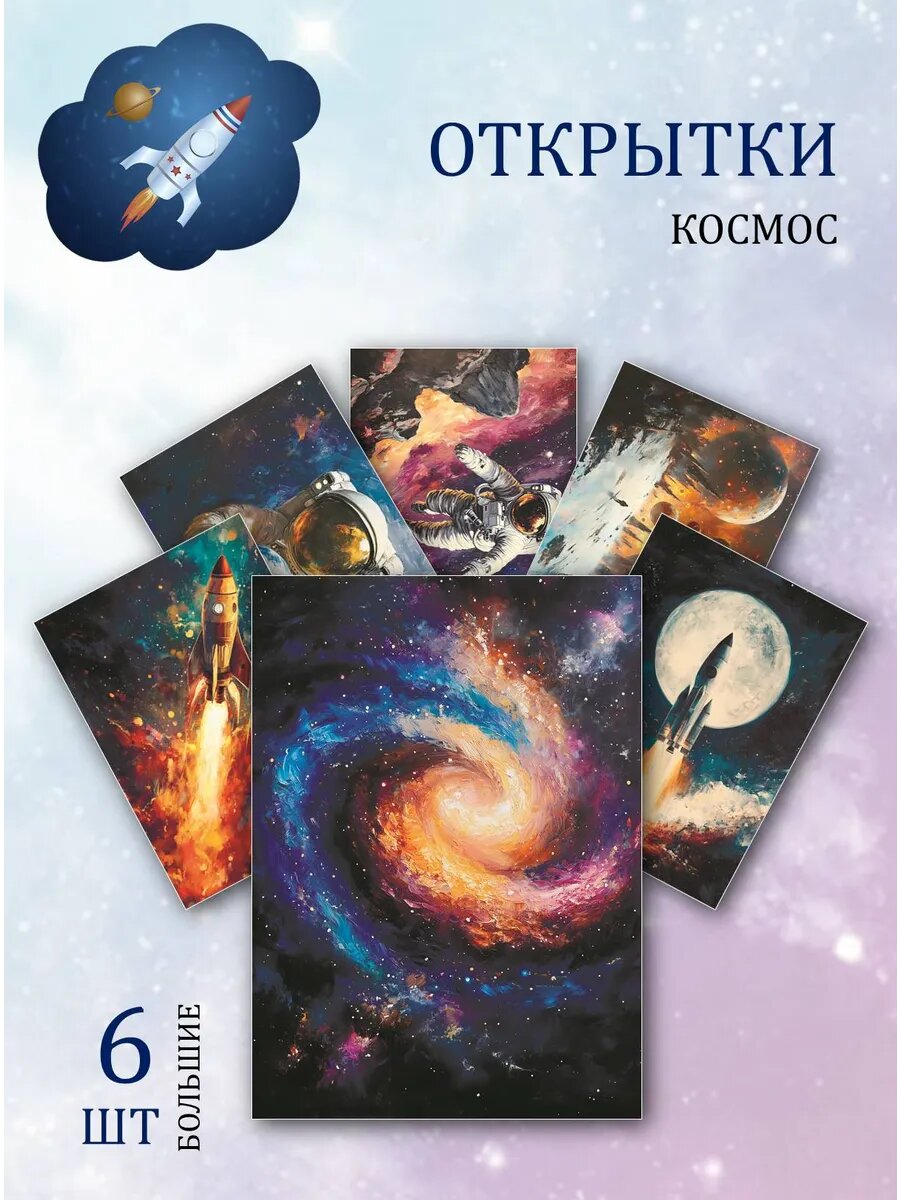 А6 открытки космос Самые лучшие большие открытки формата А6 в нашем мгазине Обнимай словами