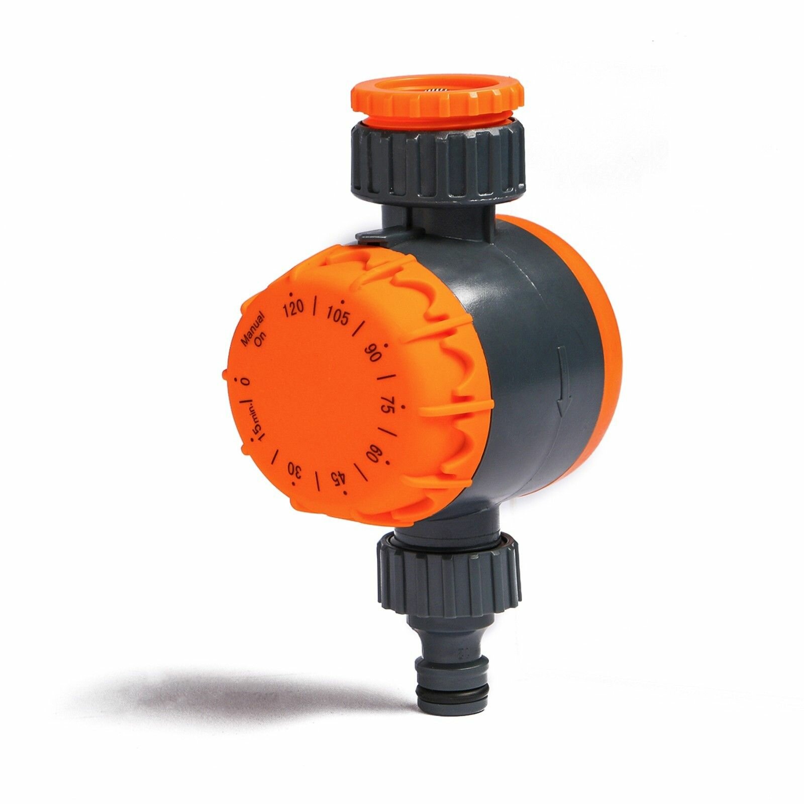 Таймер для капельного полива Greengo / Таймер подачи воды до 2-х часов с набором переходников для подключения, пластик