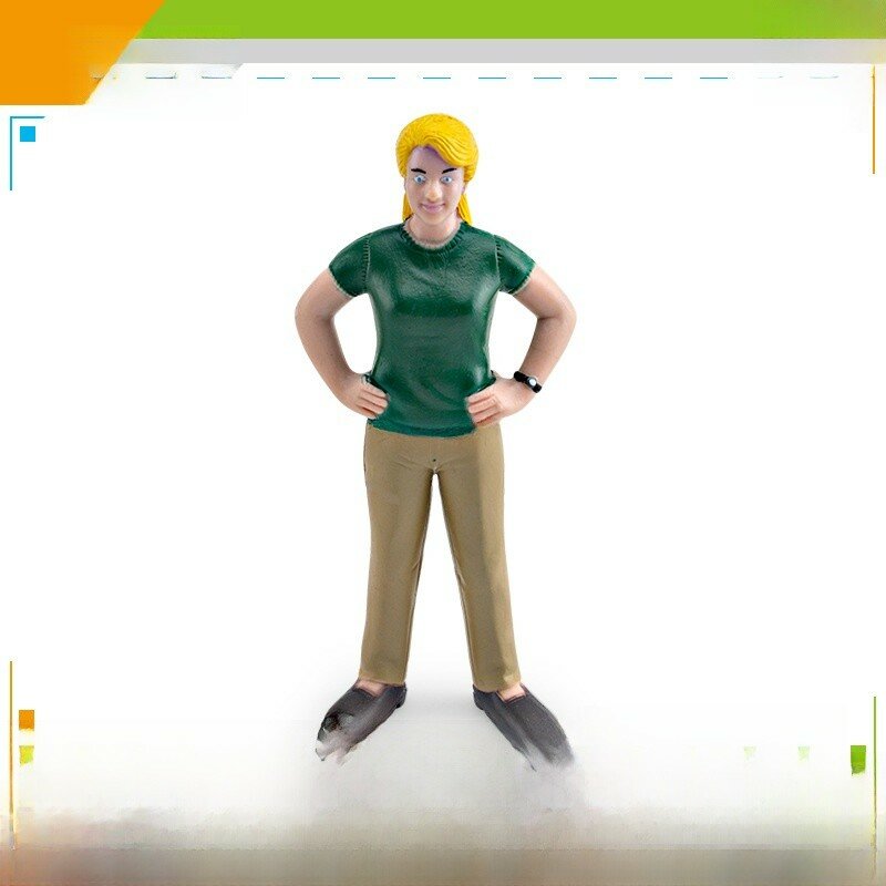 Семейные фигурки из пвц для семьи с мамой, белый