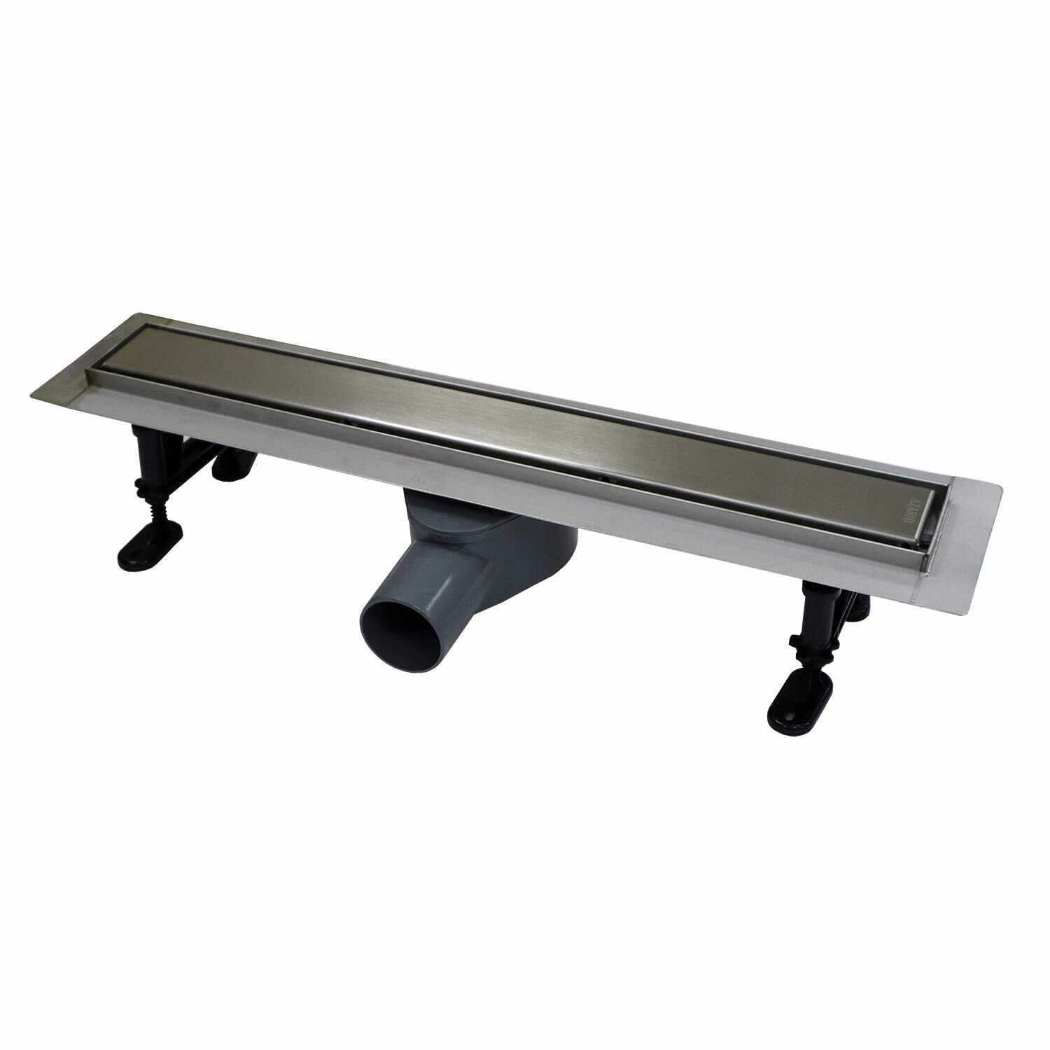 Водоотводящий желоб AZARIO из нерж. стали с решеткой 500 мм, 360 гр, с выходом 50мм Ceramic