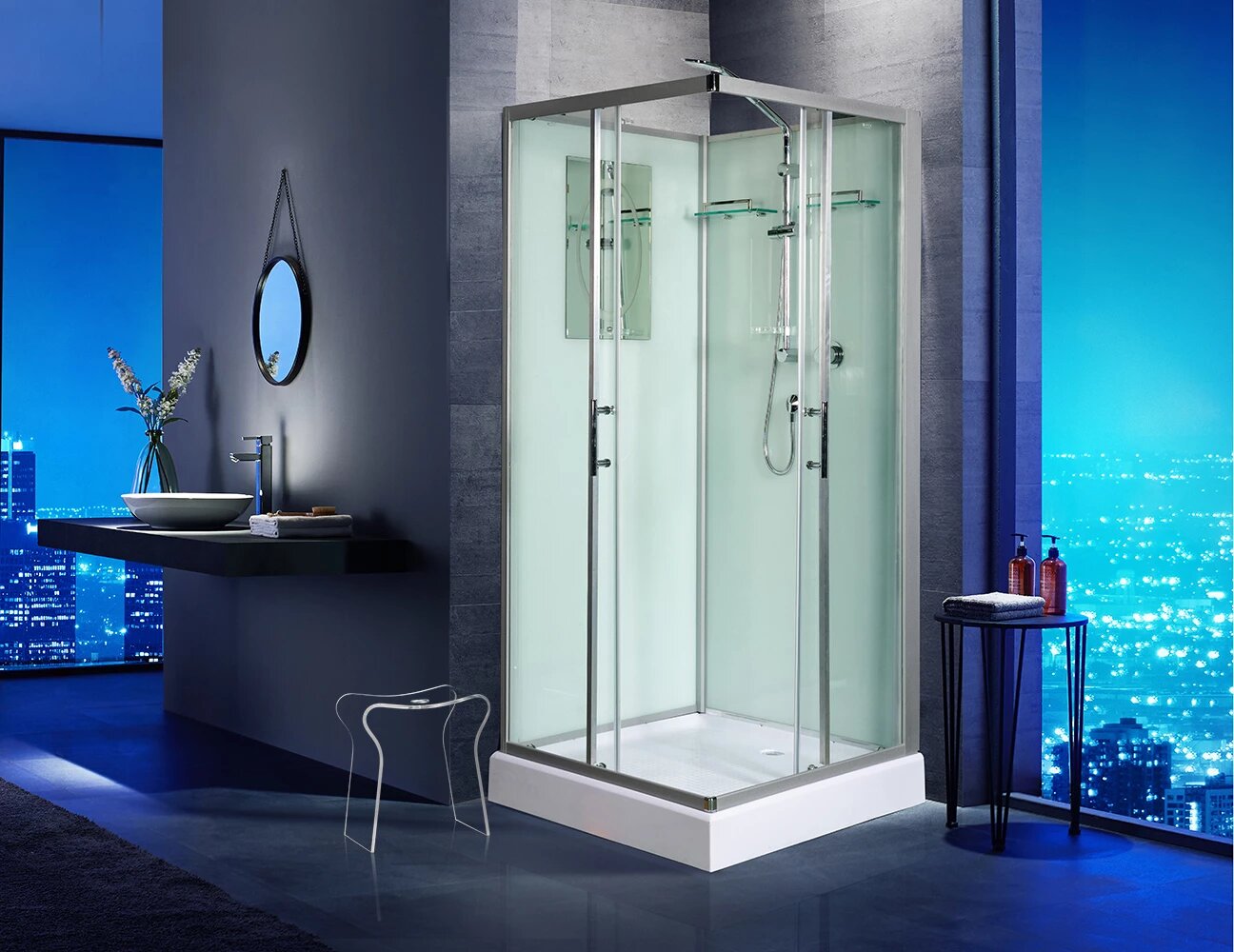 Душевая кабина WeltWasser WW500 Laine 1001 100x100 10000003260