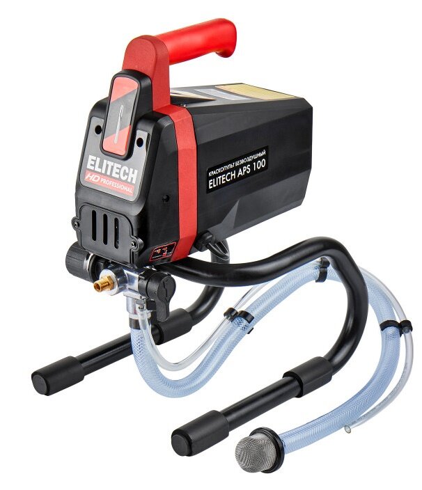 Краскопульт электрический ELITECH HD APS 100 безвоздушный