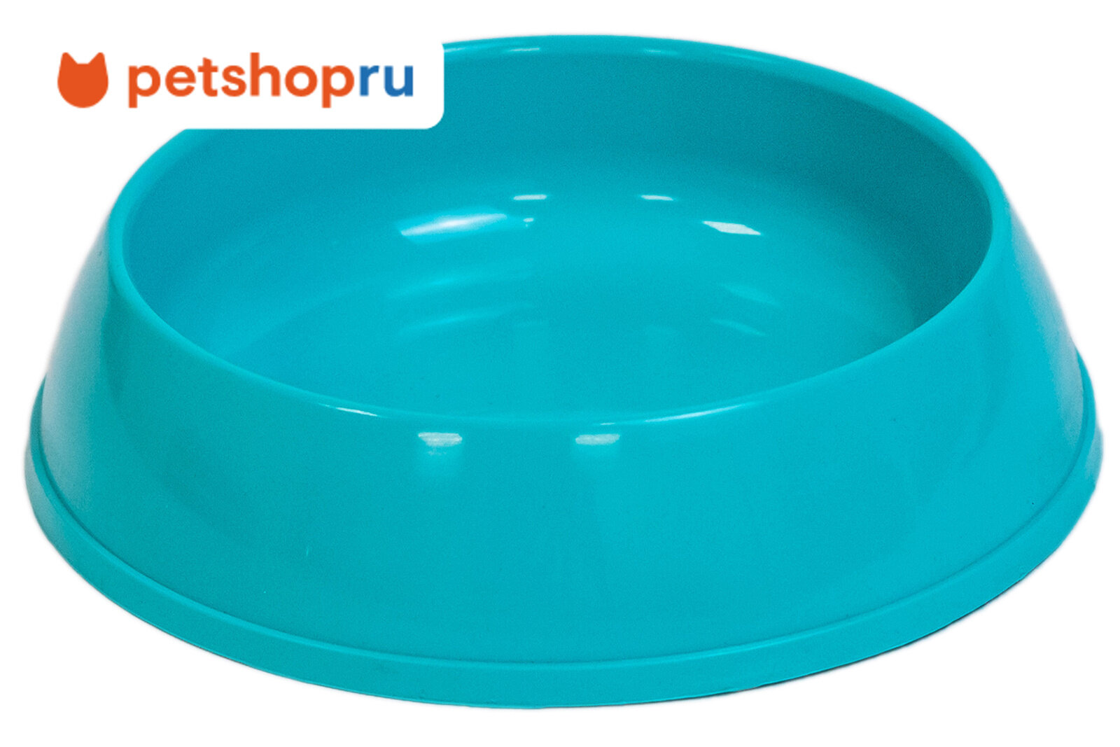 Yami Yami миски Миска для кошек пластиковая, бирюзовый, 200 мл