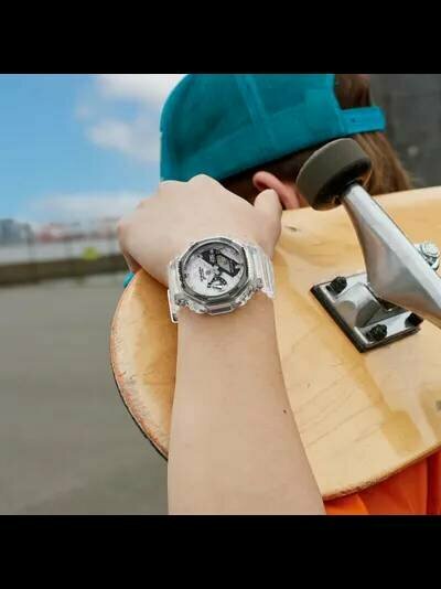 Наручные часы CASIO G-Shock, прозрачный — фото 1