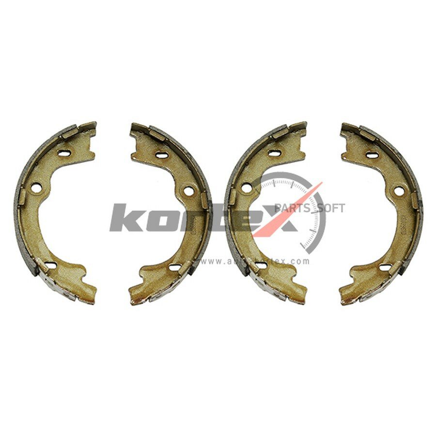 KORTEX Колодки барабанные KIA CEED/HYUNDAI i30 06- (170x26) к-т(ручника)