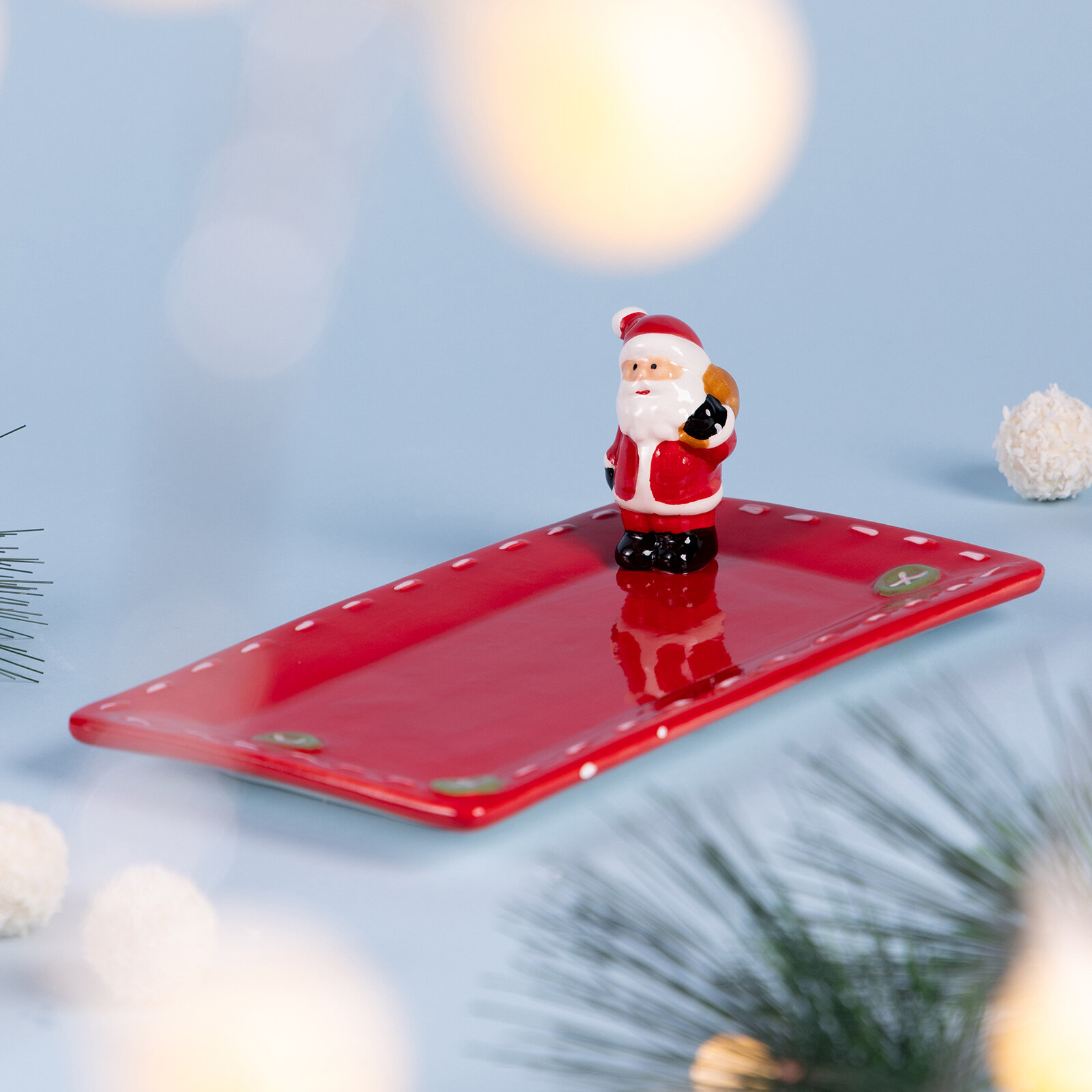 Блюдо сервировочное коллекция christmas gift 24*13,5*9,5 см KSG-230-534