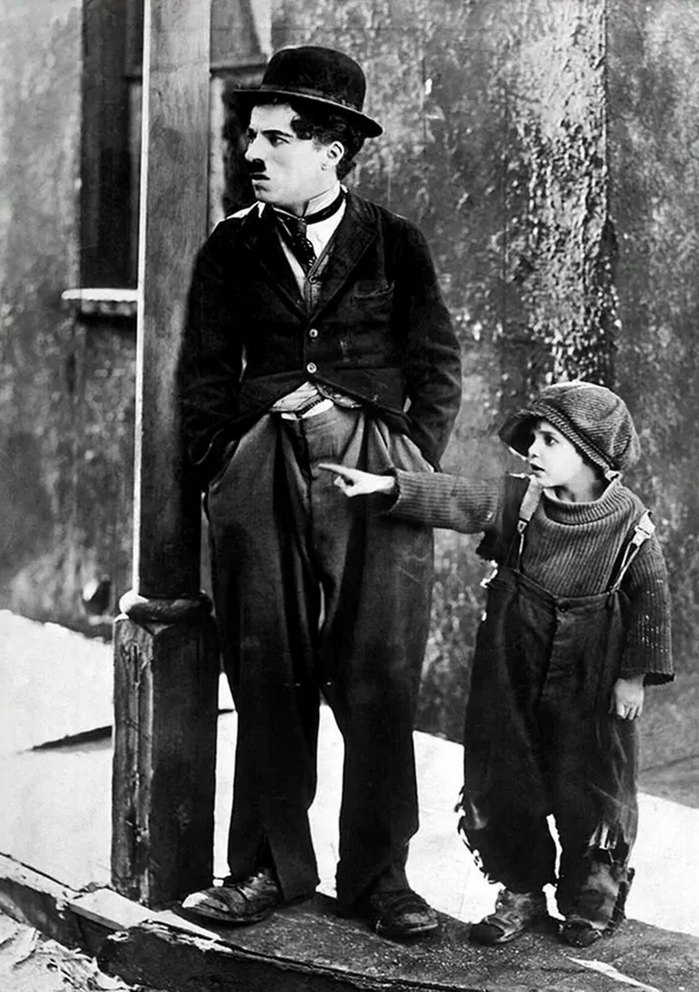 Плакат, постер Чарли Чаплин на бумаге, размер 30х42см