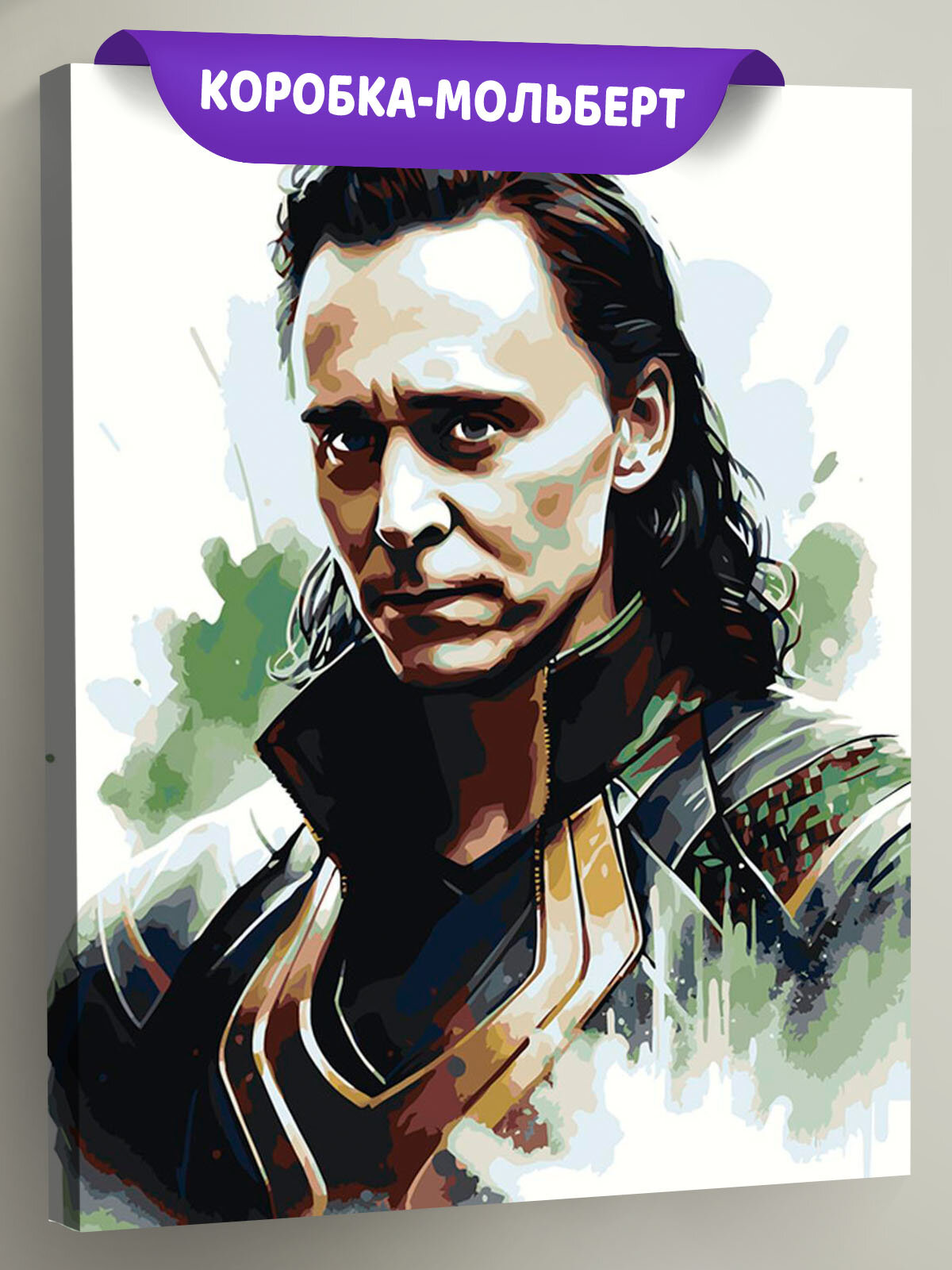 Картина по номерам Цветное