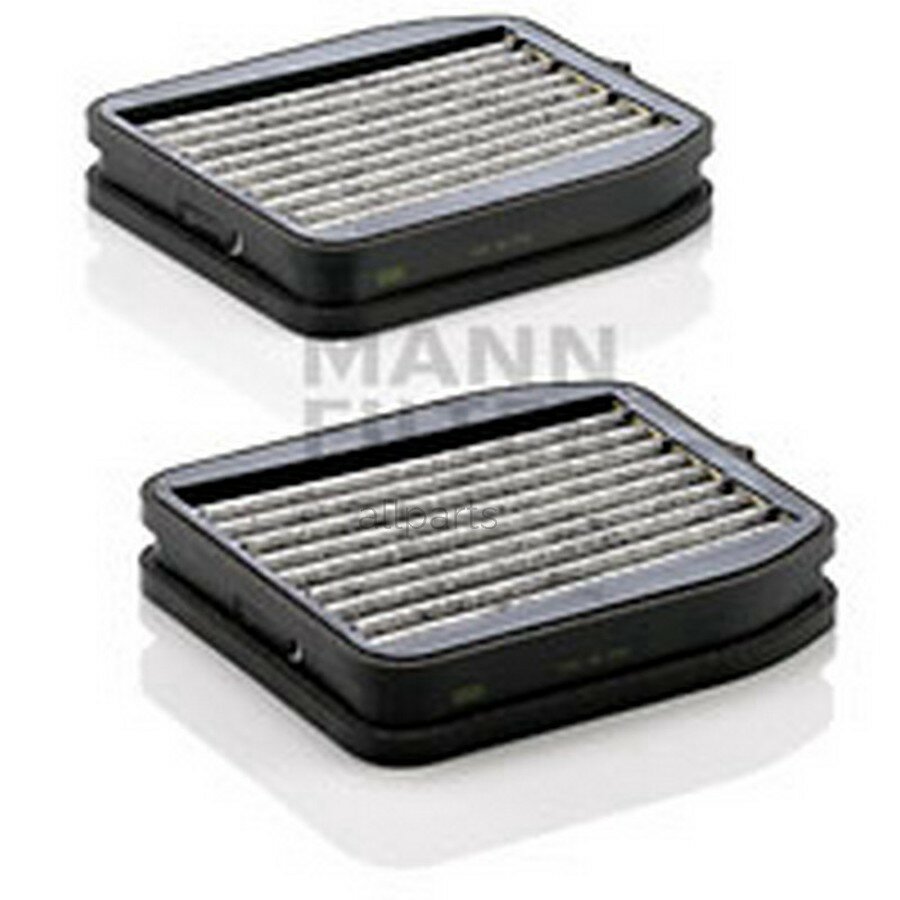 MANN-FILTER CUK18000-2 Фильтр салона [угольный][к/кт 2шт]