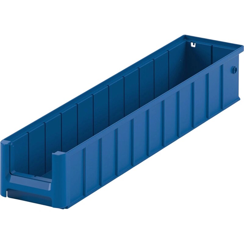 Контейнер полочный SK 61509 сплошной, 600 х 156 х 90 синий с перегородками