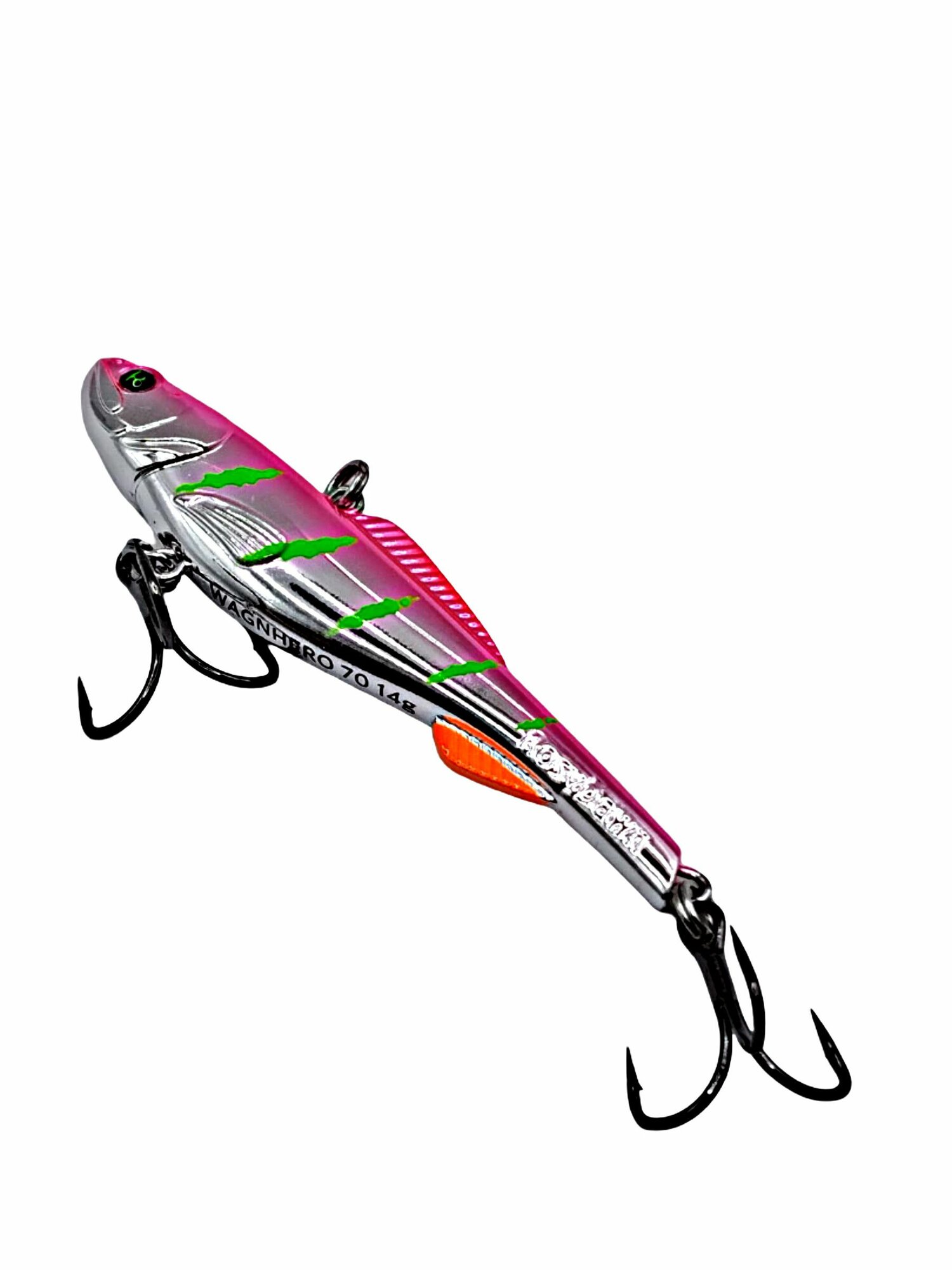 Воблер Rattlin Wagner Vib Rosy Dawn 70мм 14г - раттлин для ловли судака, щуки, окуня