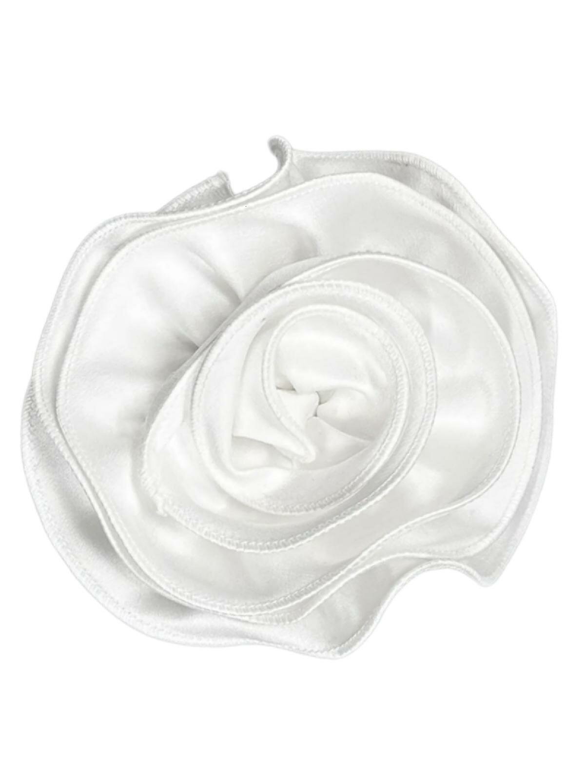 3D Цветы для декора одежды, Белый