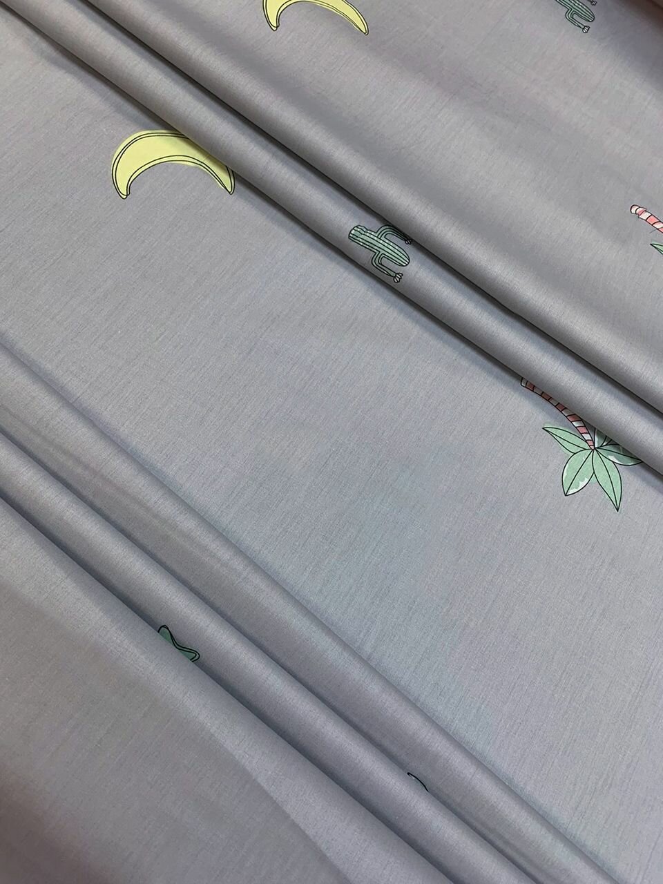 Пододеяльник сатин 150х200 - "Лунная Пальма"