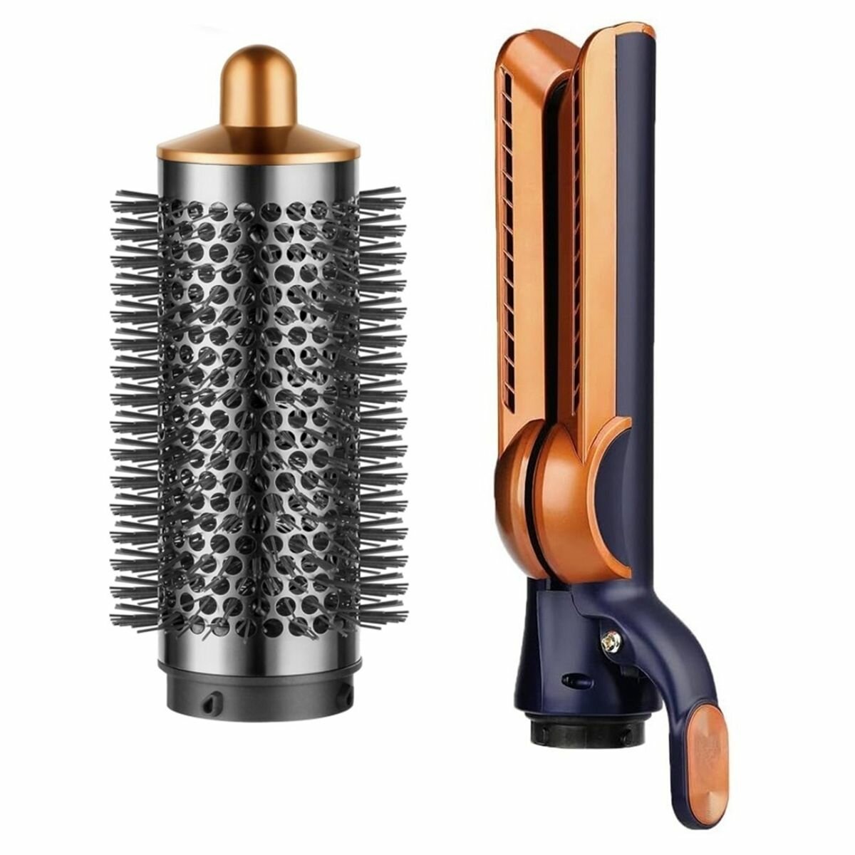 Круглая щетка и насадка-диффузор для стайлера Dyson Airwrap Styler HS01 HS05 HS08. Насадка-диффузор для фена.