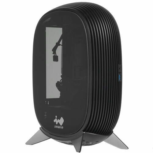 Компьютерный корпус InWin B1 (IW-CS-B1BLK-PS200W) черный - БП 200 Вт, компактный (SFF), Mini-ITX, USB 3.2 Gen1 Type-A