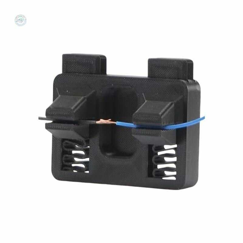 Аксессуар для пайки проволоки, зажим держатель электрода, термостойкий пластик, регулируемый инструмент для точной пайки, подходит для домашнего ремонта и лабораторных работ