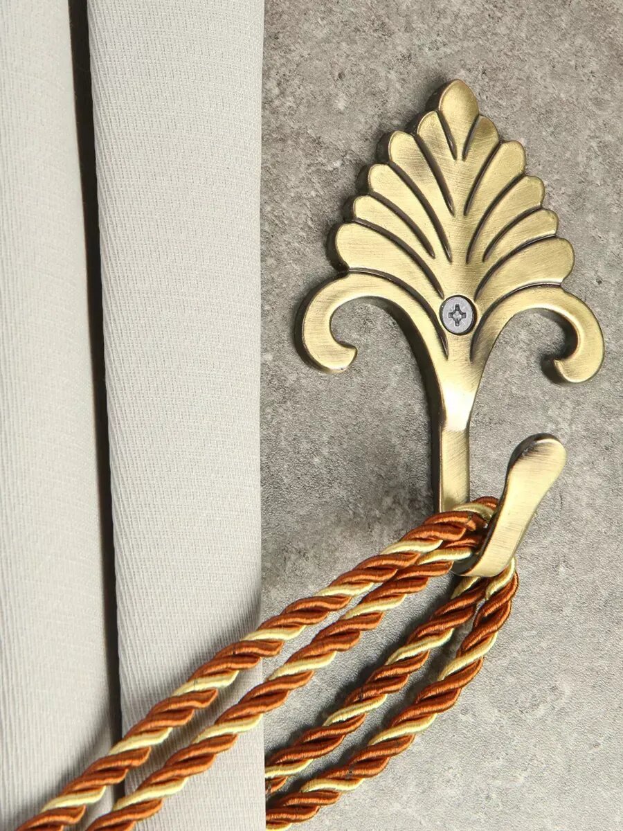 Крючки подхваты для штор, 2 шт