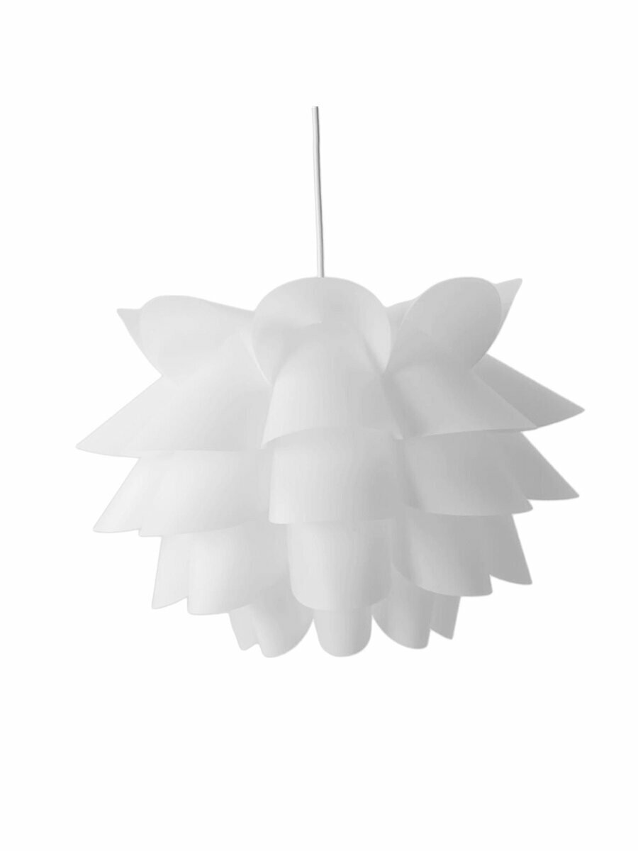 Подвесной светильник «Лотос» с 3D текстурой — матовый плафон для мягкого света в гостиную, столовую, спальню