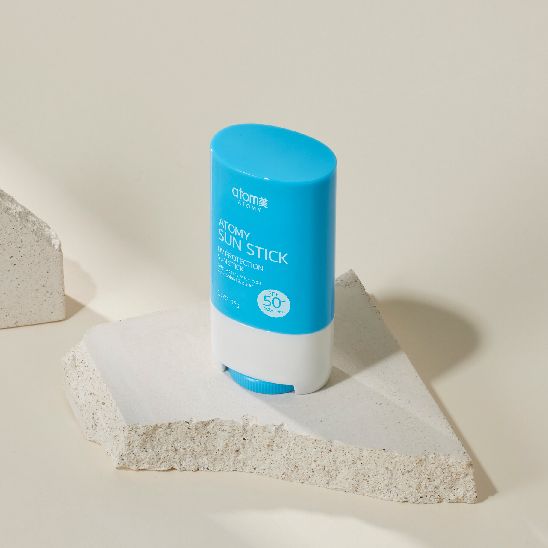 Солнцезащитный Сан Стик от Атоми SPF 50+/Atomy Sun Stick, PA++++, 15 гр, Корея