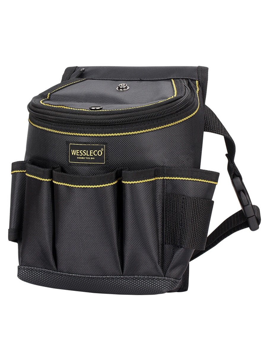 Сумка для инструментов электрика и плотника с зажимом для ремня