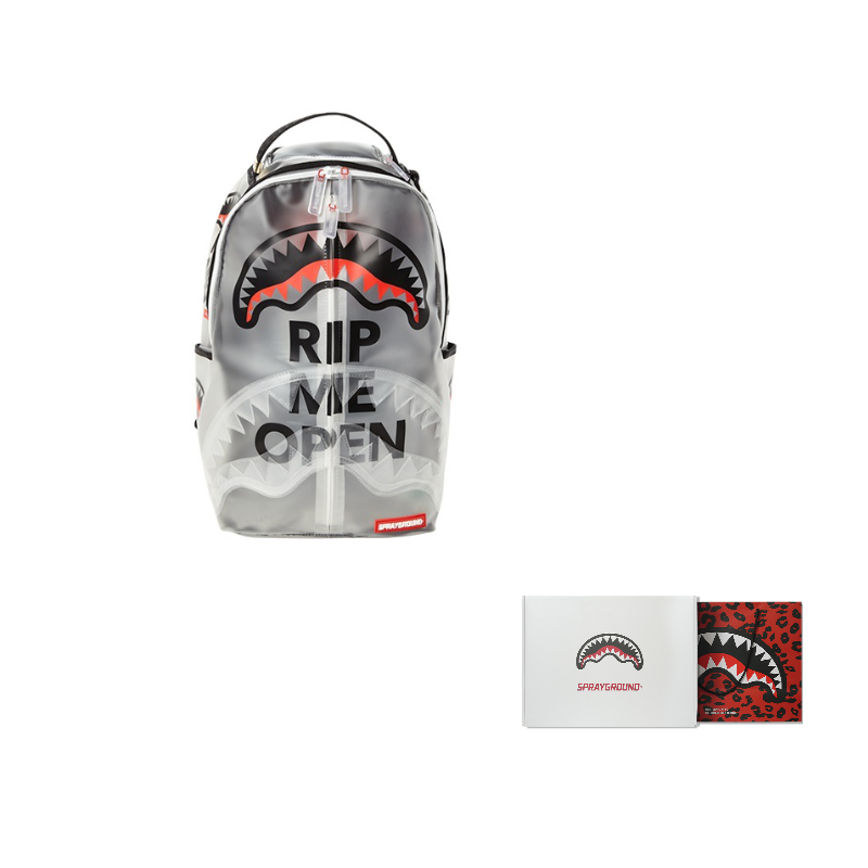 Рюкзак унисекс SPRAYGROUND прозрачный из искусственной кожи, цвет: transparent
