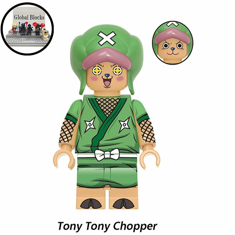 Фигурок Конструктор минифигурки (совместим с лего), ONE PIECE 4.5см-пакет/Chopper