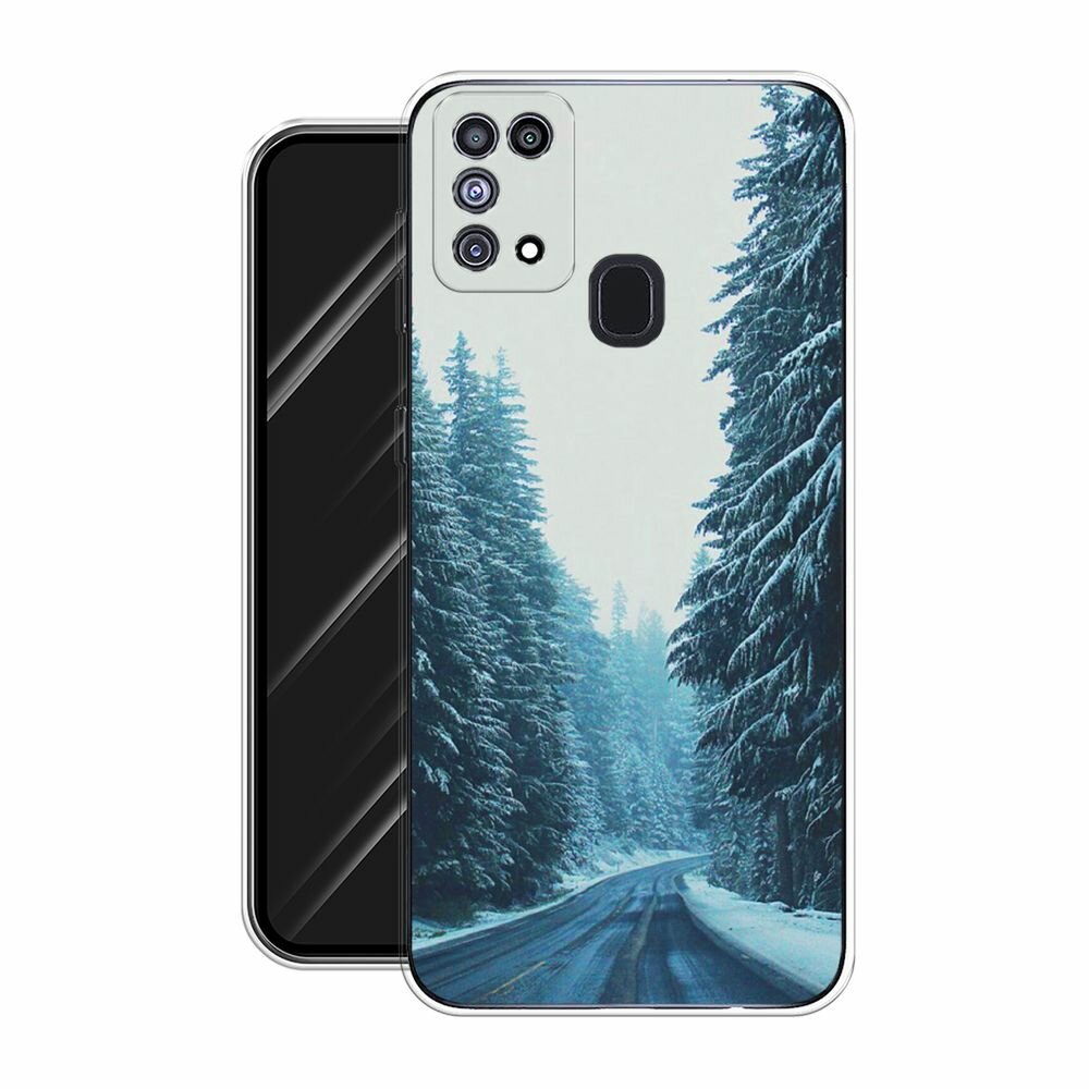 Чехол на Samsung Galaxy M31 / Самсунг Галакси М31 с принтом Зима 9 — фото 1