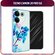 Чехол на Tecno Camon 20 Pro 5G / Текно Камон 20 Про 5G с принтом "Голубая орхиде...