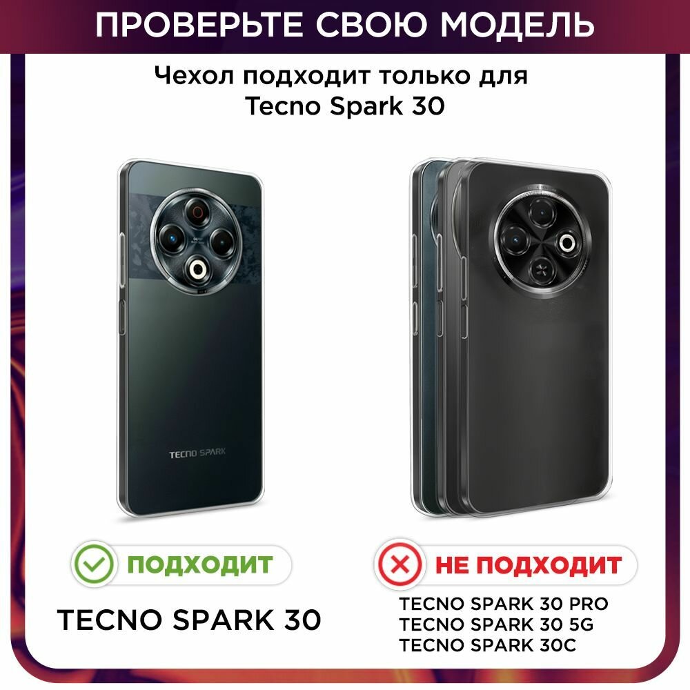 Чехол на Tecno Spark 30 / Текно Спарк 30 с принтом No drama LLama — фото 1