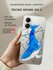 Чехол на Tecno Spark Go 2 / Текно Спарк Го 2 с принтом "Кит графика", прозрачный