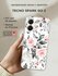 Чехол на Tecno Spark Go 2 / Текно Спарк Го 2 с принтом "Розы на белом"
