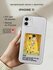 Чехол на Apple iPhone 11 / Айфон 11 с принтом "The kiss", прозрачный