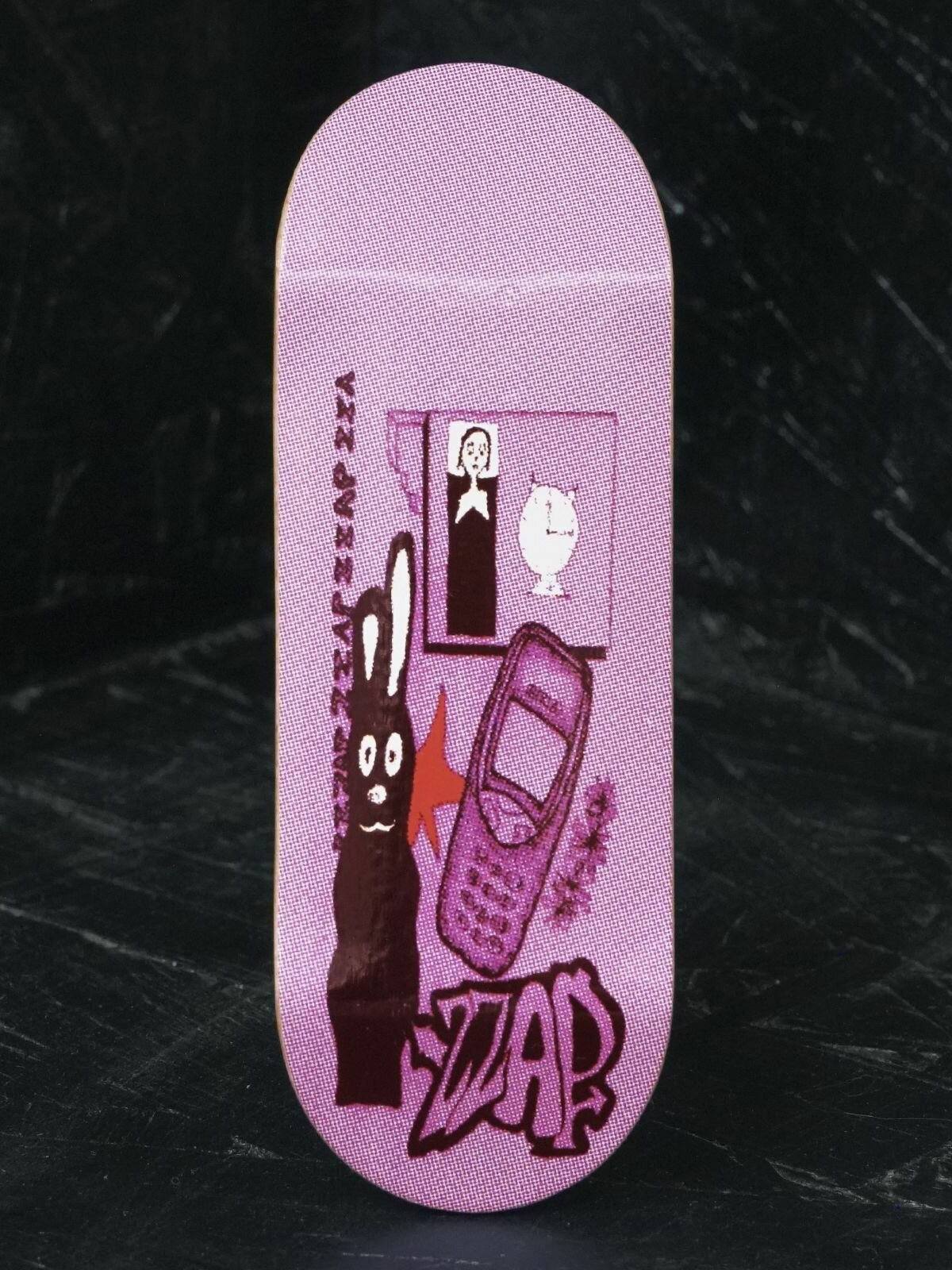 Дека для фингерборда ZZAP 2000's 34 x 98 мм low concave