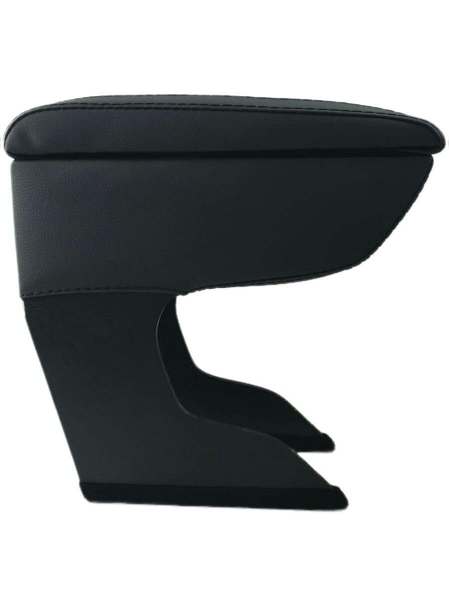 Подлокотник ВАЗ Лада 2108; 2109; 21099; 2113; 2114; 2115 кожаный (черный, перфорированная крышка), оригинал Lada