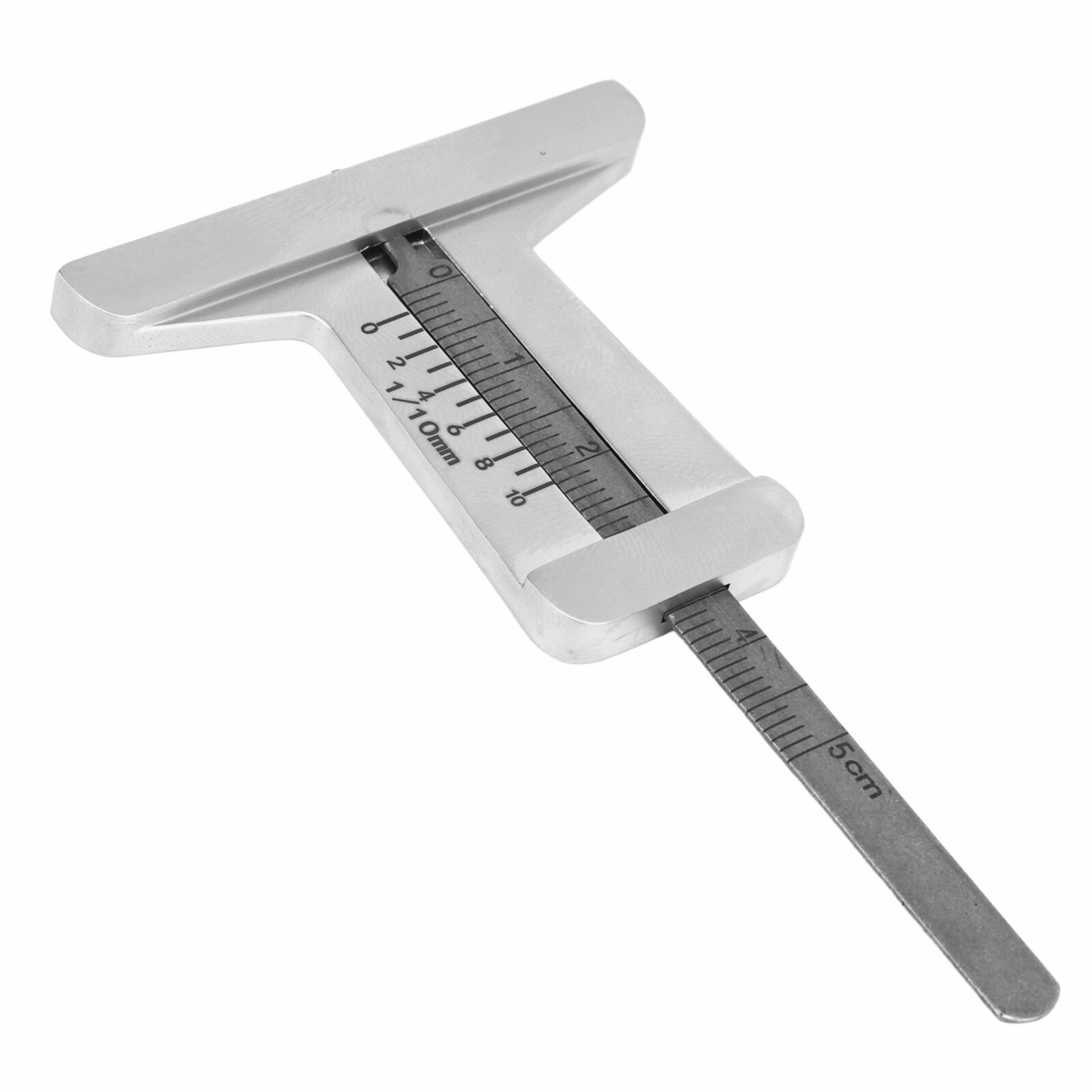 Измеритель глубины протектора автомобильных шин из нержавеющей стали, высокоточный противоскользящий измерительный прибор для резьбы для автомобиля, мотоцикла