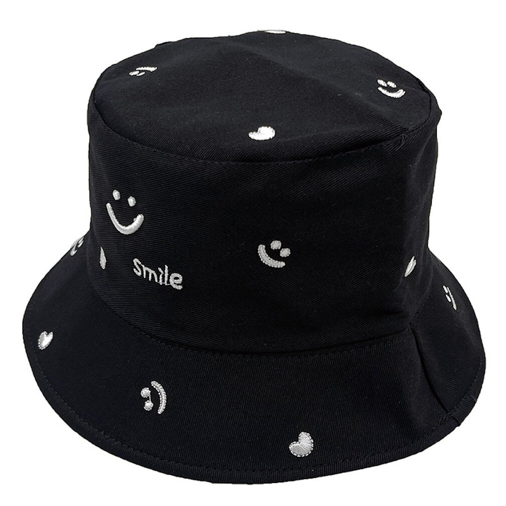 Кепка с козырьком унисекс Smiles для женщин, мужчин, подростков, девушек, хлопковая, складная, упаковочная, рыбацкая кепка для летних outdoor путешествий, походов, рыбалки, пляжа.