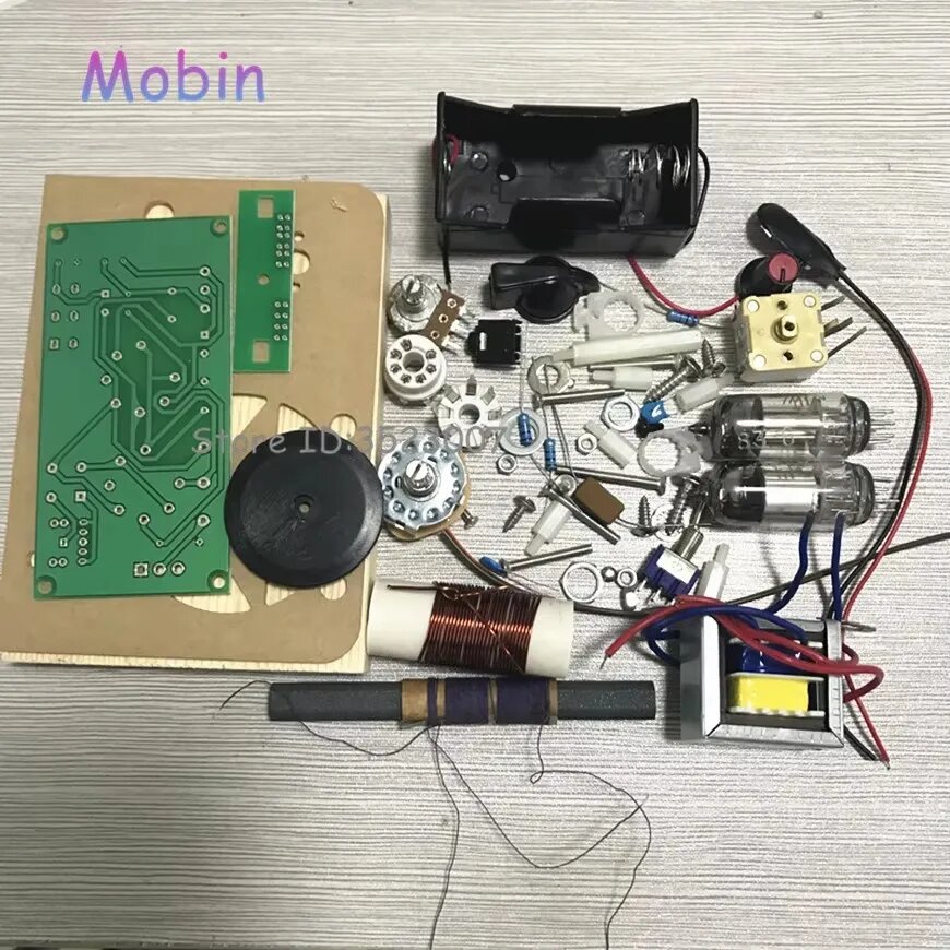 Радиоприемник W25Q, двухволновый, ламповый