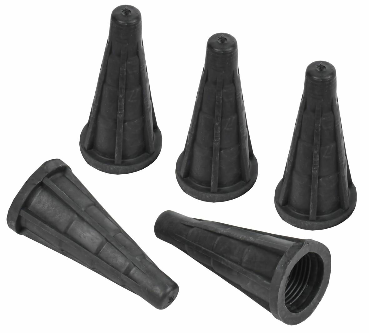 Колпачок герметичный IEK КИ 16-150, 54х26 мм, пластик, черный