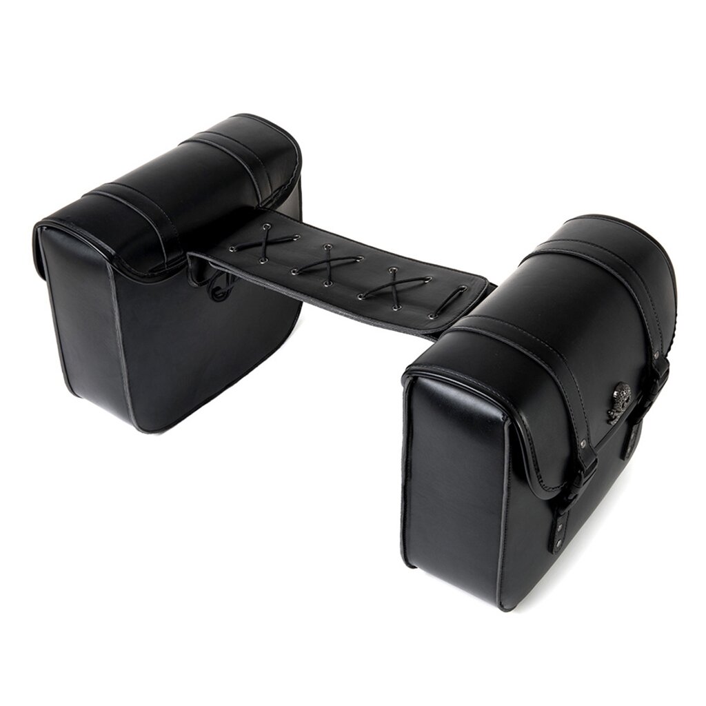 Универсальные мотоциклевые седла мешки с водонепроницаемыми кожаными седельными сумками для хранения высокой плотности, установленные для Ridings