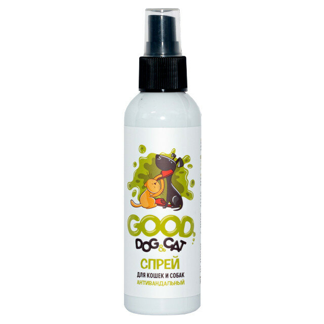 GOOD Dog&Cat Антивандальный спрей для кошек и собак 150 мл защита поверхностей