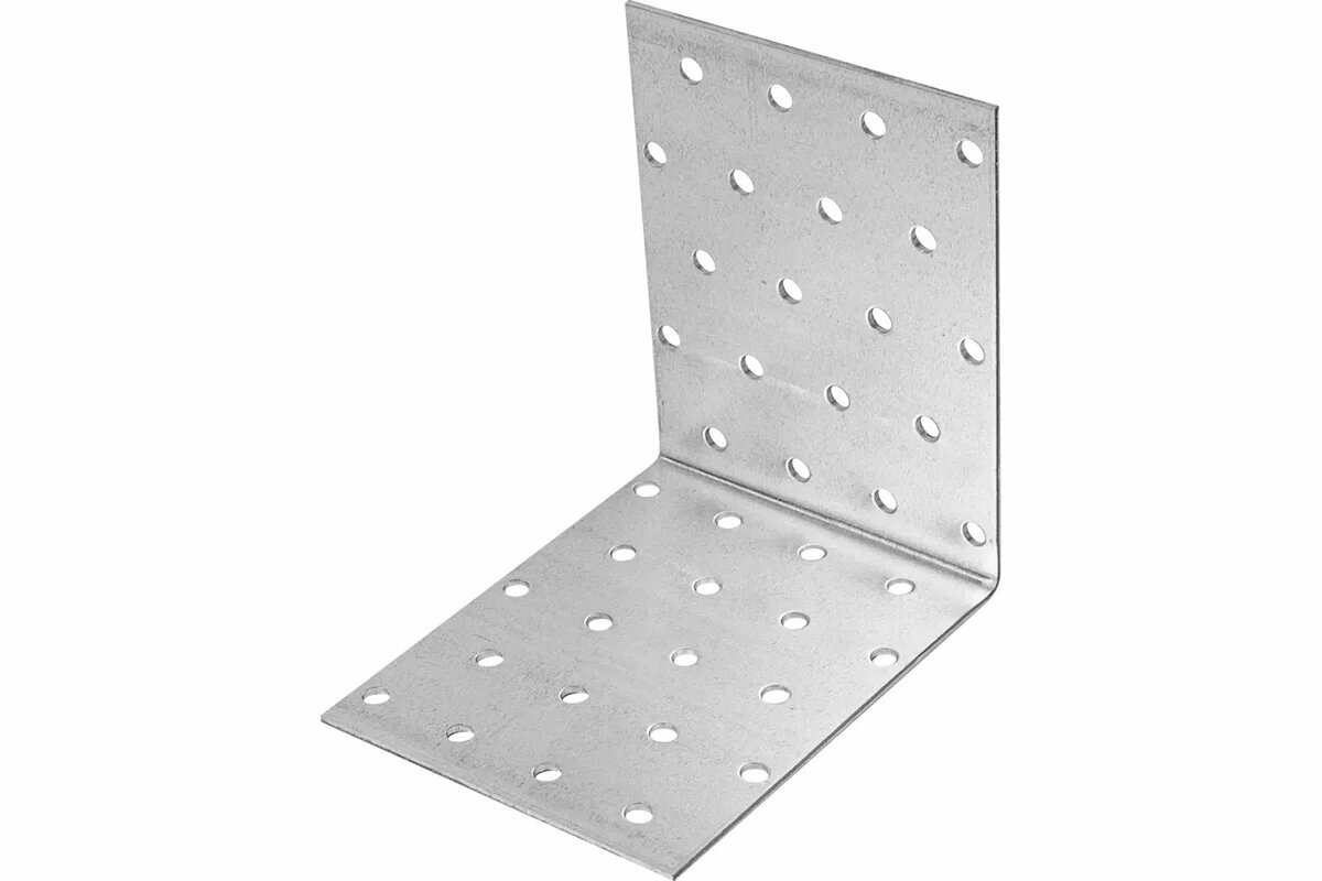 Уголок крепежный равносторонний гурт KUR 100х100х50х1,5 мм, 10 шт поставляется в упаковке