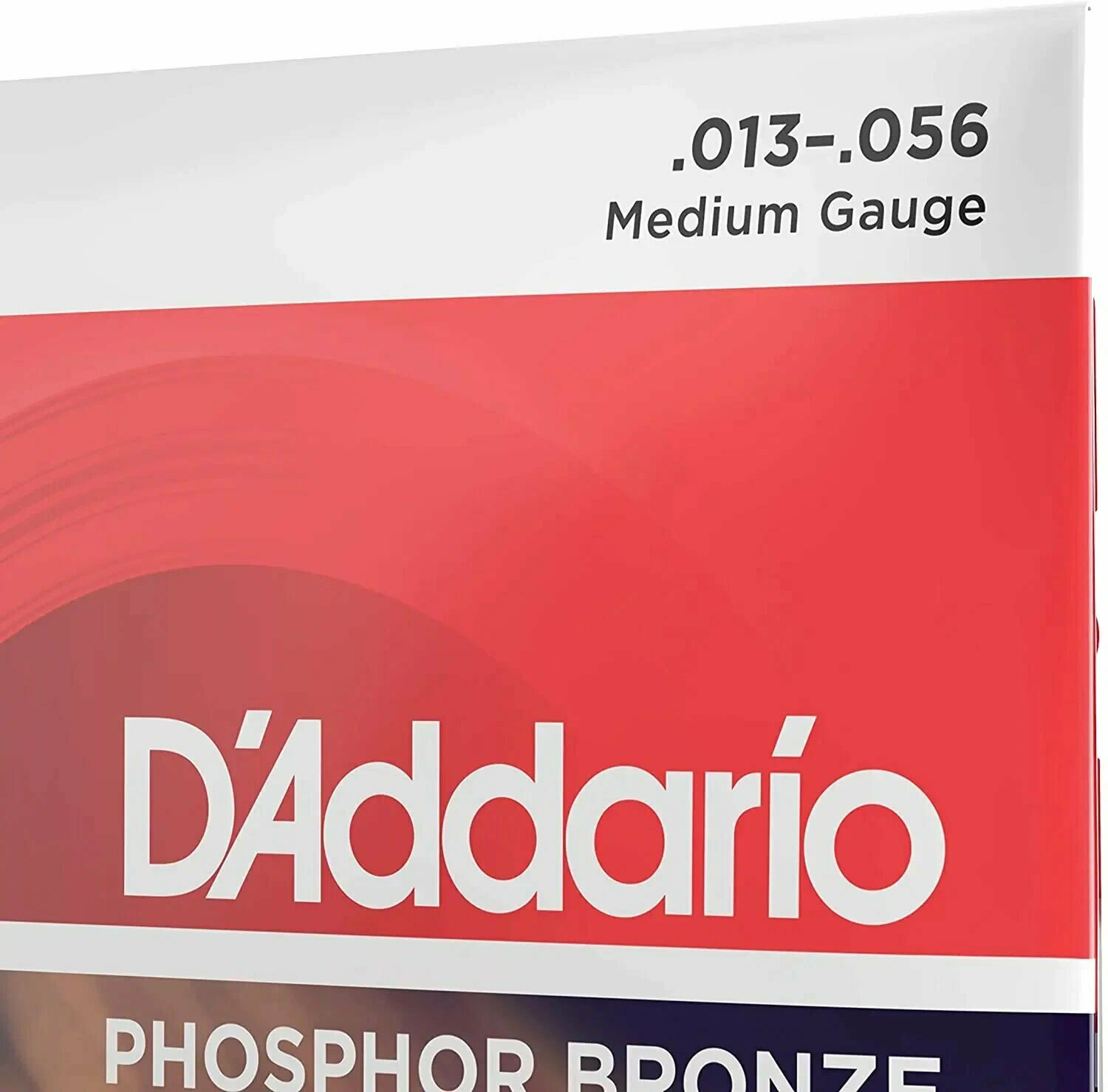 EJ17 PHOSPHOR BRONZE Струны для акустической гитары фосфорная бронза Medium 13-56 D`Addario