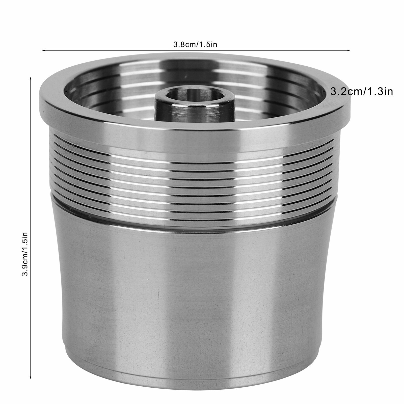 Многоразовый фильтр для кофе из нержавеющей стали, набор капсул, детали для кофеварки, пригодные для кофемашины illy