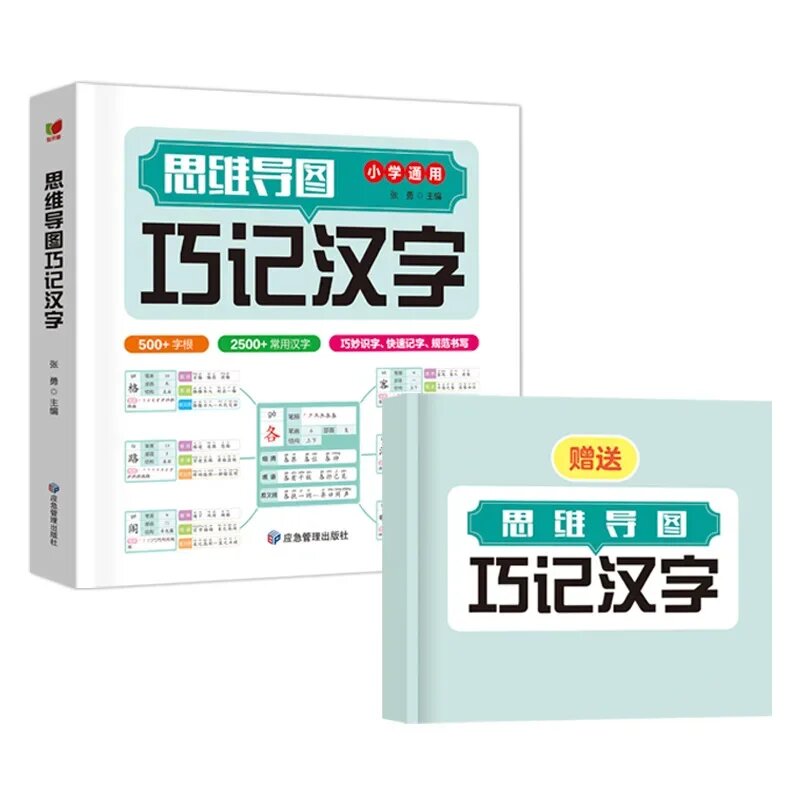 Книга по карте разума для изучения китайских иероглифов BSTINS