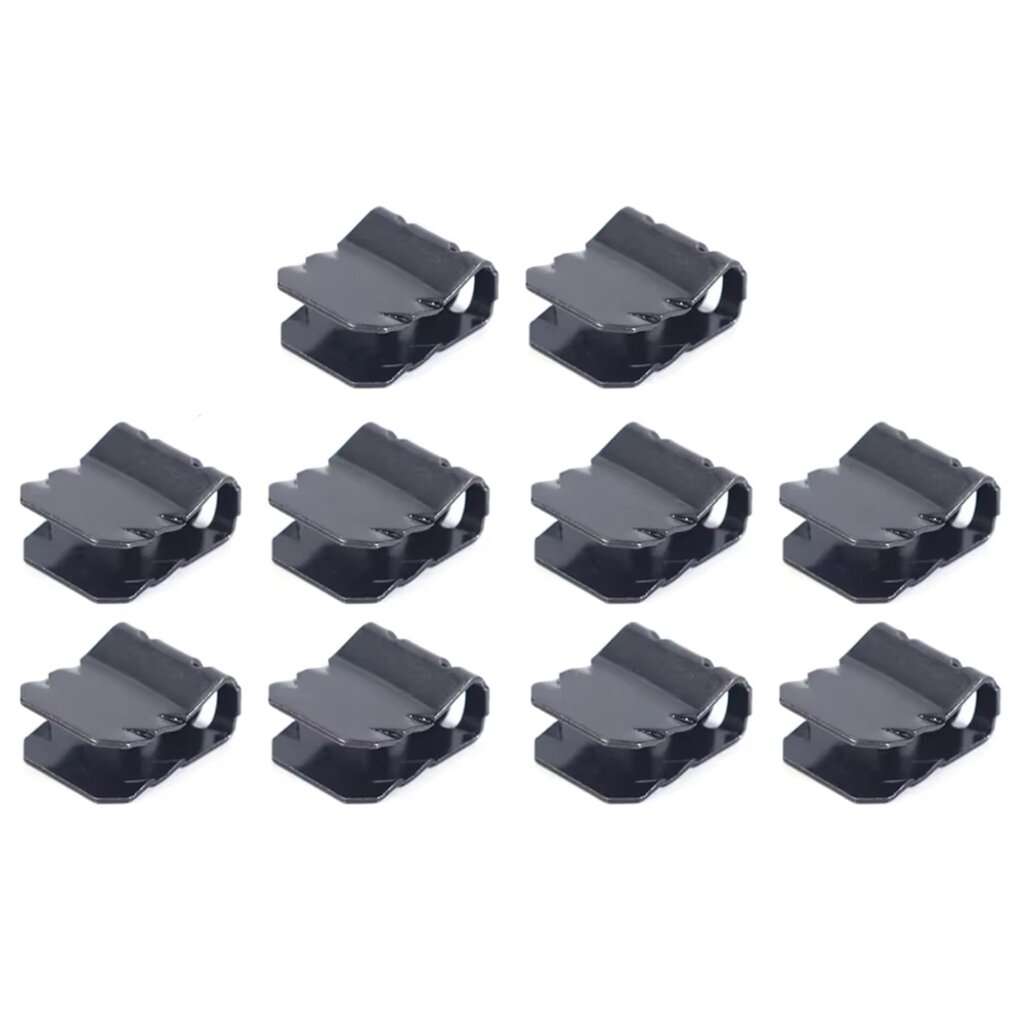 Упаковка из 10 Зажимов для Крепления автомобильного Брызговика Автомобильный Зажим Для Крепления Брызговика Передние Крылья Крышка Бампера U Образные Пряжки Зажим