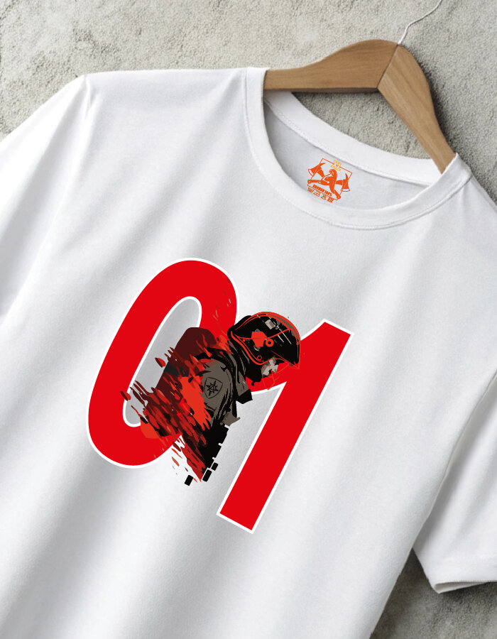 Футболка Футболка МЧС, пожарная охрана, спасатель, подарок мужчине, DTF печать