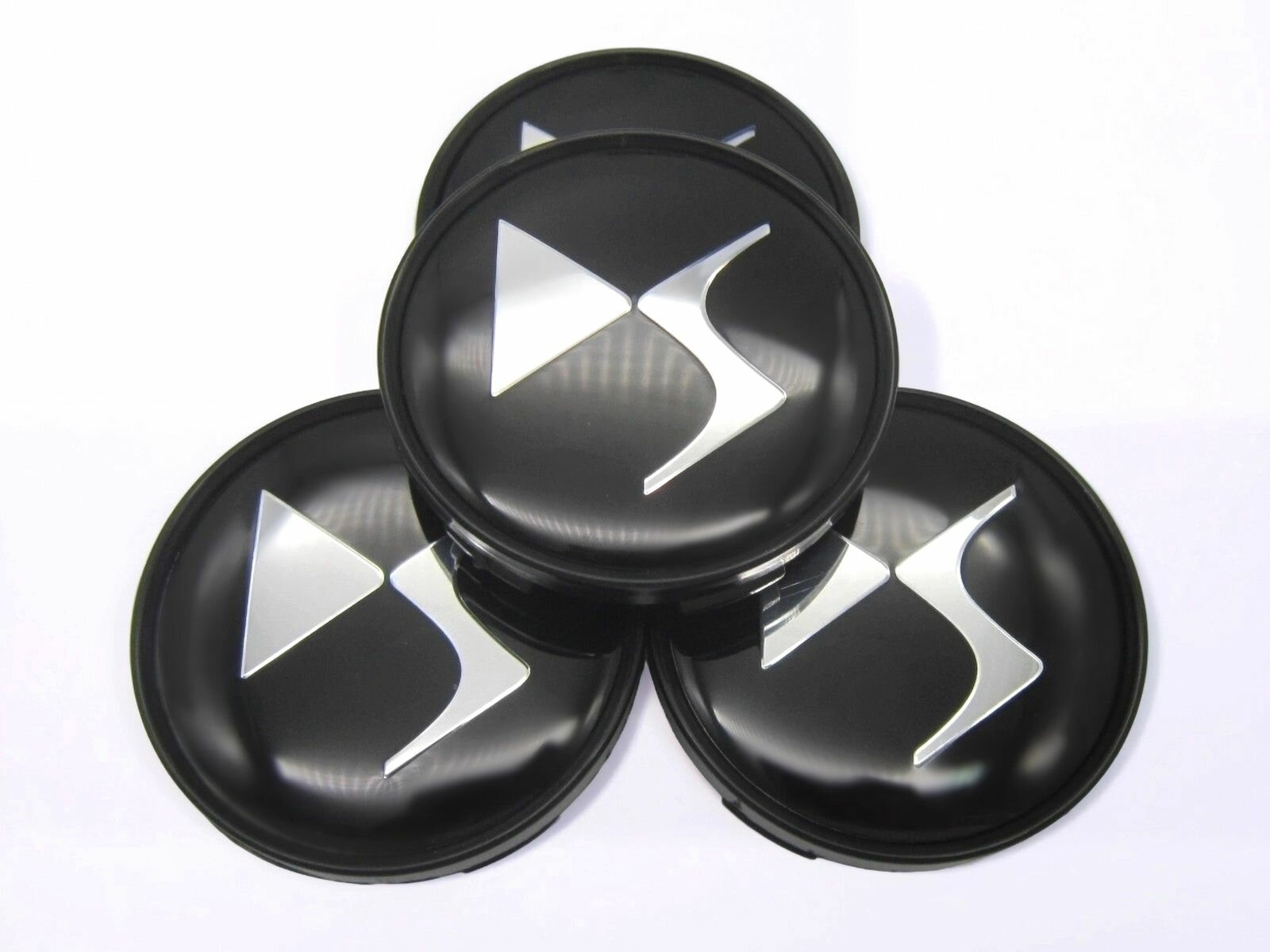 Колпачки заглушки на литые диски Citroen DS 59/56/10 мм, комплект 4 шт.