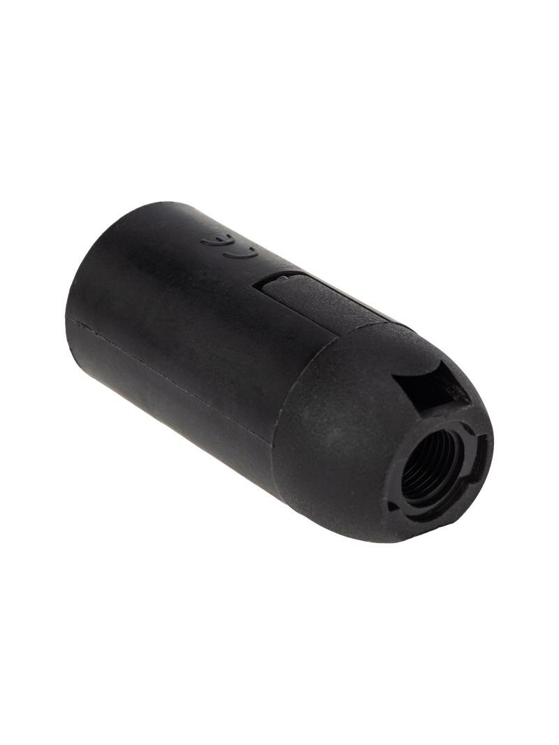 Патрон Rexant пластиковый термостойкий подвесной Е14, черный {11-8843-4} (1 шт)